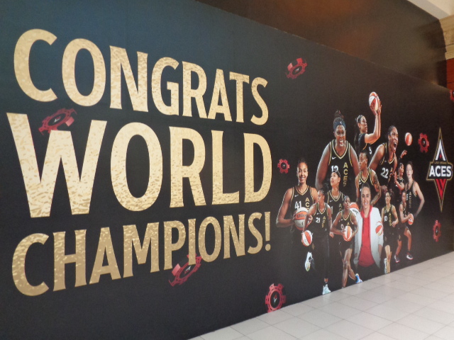 Las Vegas Aces win second straight WNBA championship - VegasChanges