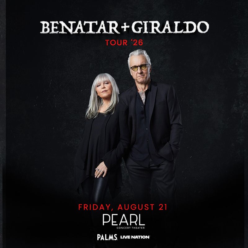 Pat Benatar & Neil Giraldo Returning to Palms Casino Resort - VegasChanges